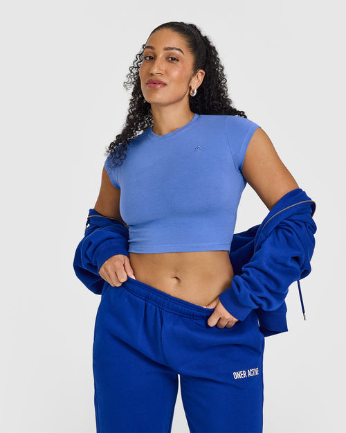 Oner Active Cotton Icon Baby T-Shirt - Glaucous Blue | Oner Active US