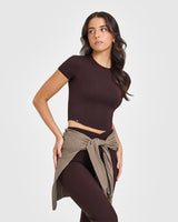 Short Sleeve Green Shirt Women's - Mid Length | Oner Active US