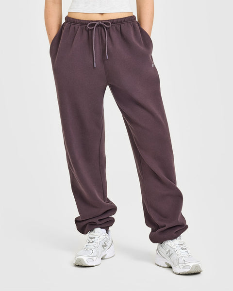 Mid Weight Relaxed Joggers in Umber Brown | Oner Active US