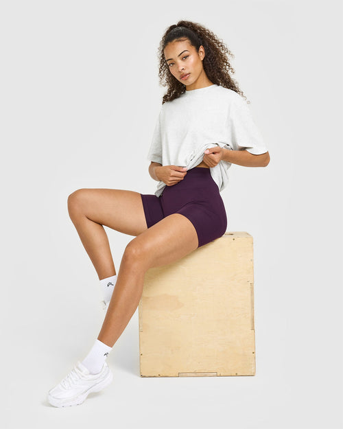 Oversized Gym Shirt Women's - Light Grey Marl | Oner Active US