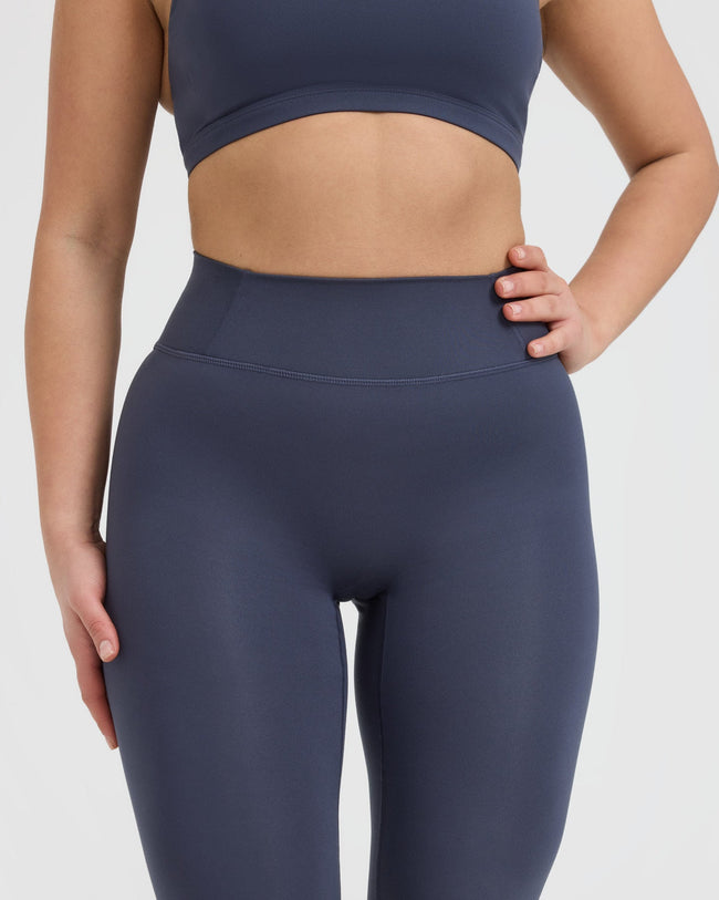 High Waist Blue Workout Leggings Women's | Oner Active US