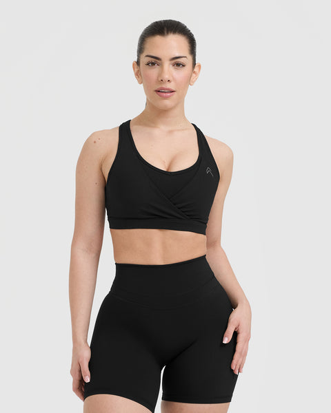UnifiedMove Layered Sports Bra in Black | Oner Active US