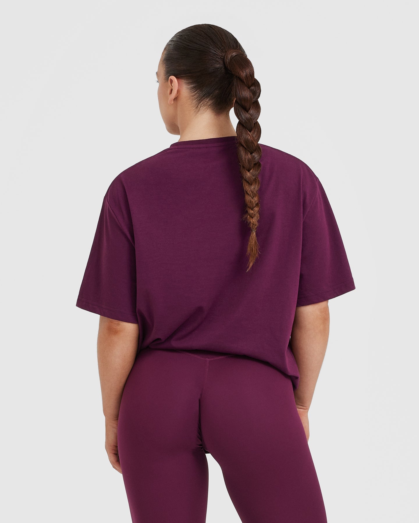 Classic Oversized Lightweight T-Shirt Women Ripe Fig | Oner Active US