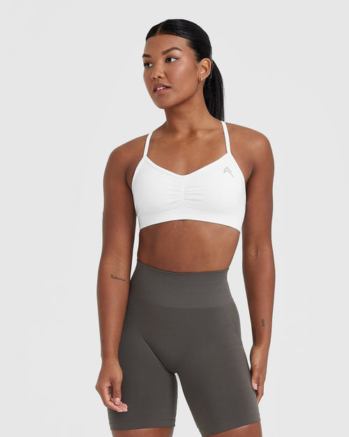 White Strappy Bralette Women's | Oner Active US