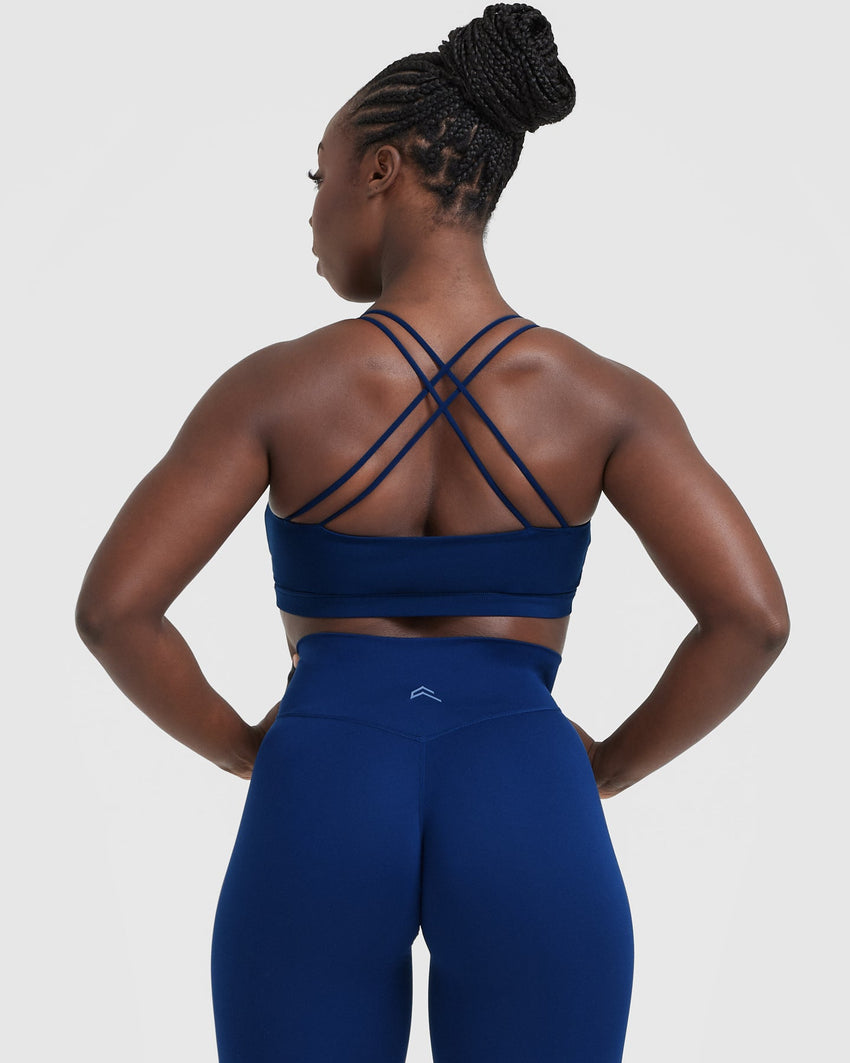 Cross Over Bralette - Midnight | Oner Active US