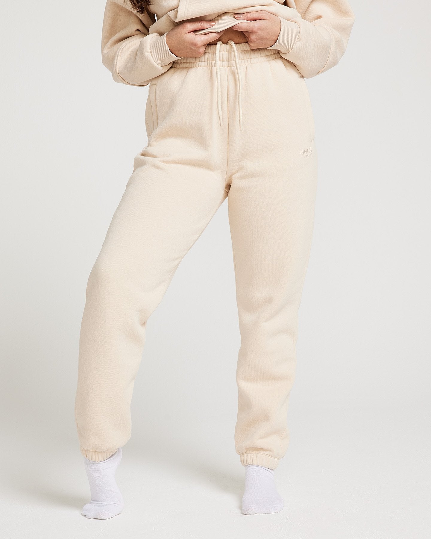 Sweatpants Women Oatmeal Oner Active Us