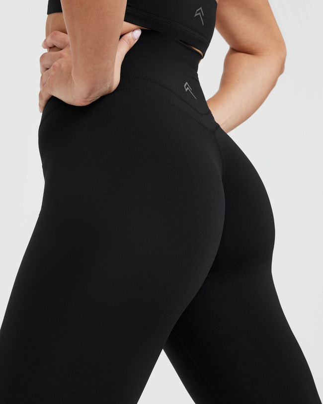 High Rise Compression Leggings Black | Oner Active US