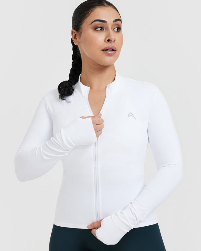 Women's Performance Jacket White | Oner Active US